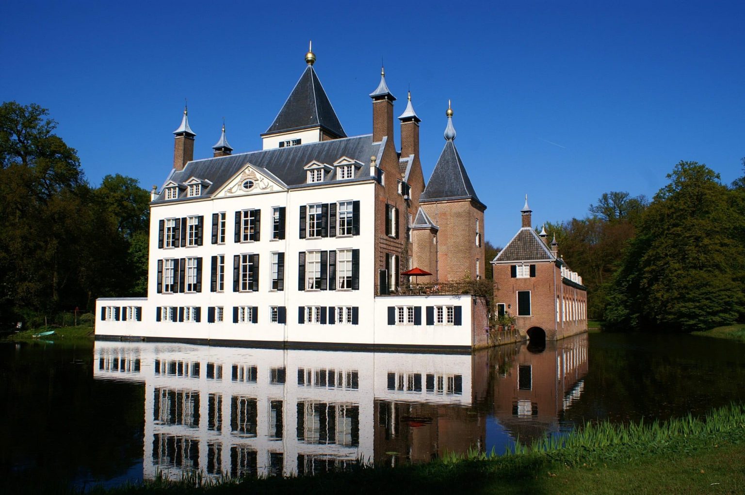 Waterallee trots van kasteel Renswoude - Dag van het Kasteel