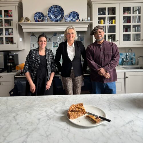 Juryleden VriendenLoterij Kasteelprijs bijeen - Dag van het Kasteel